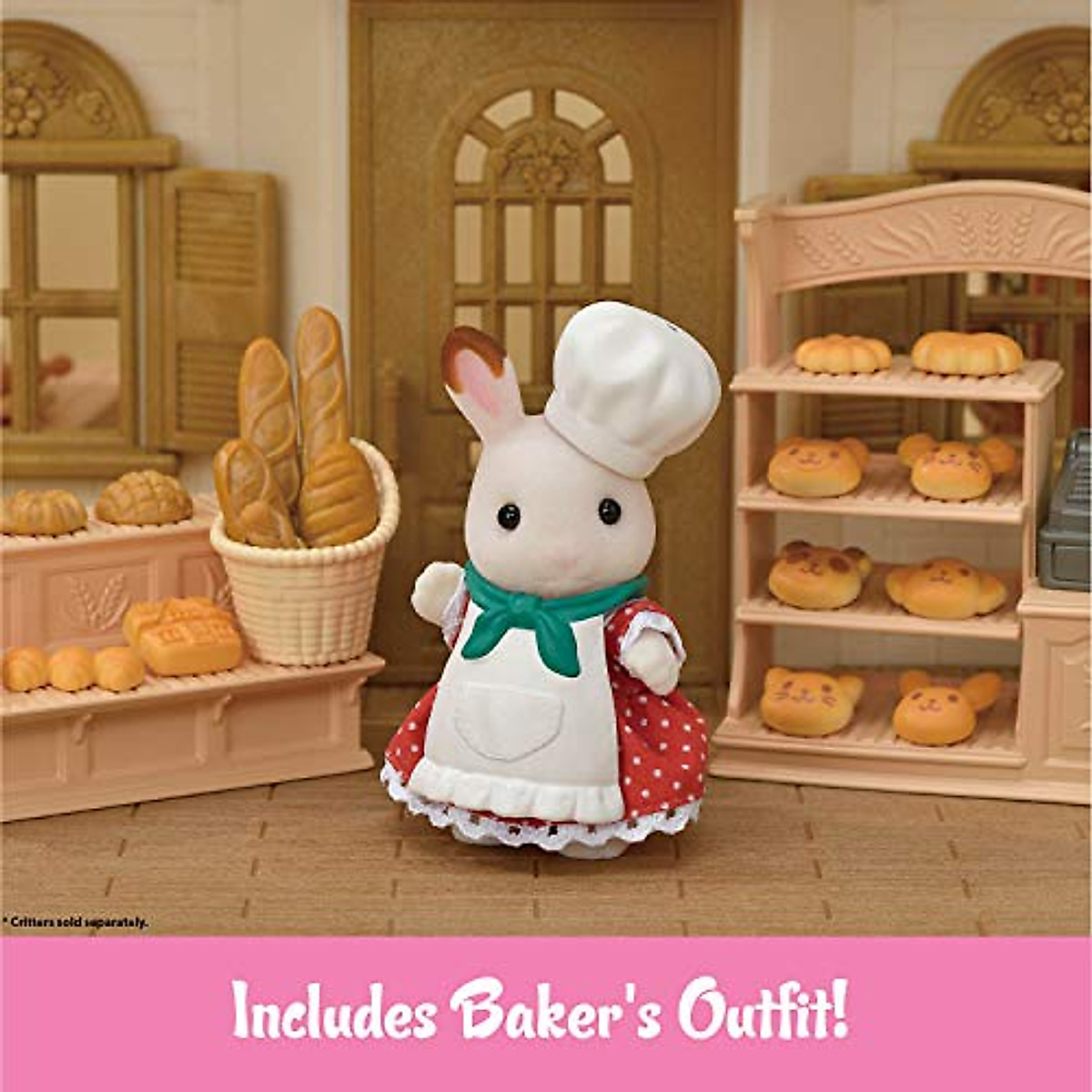 Calico Critters Bakery Shop Starter Set - Bake & Play with 53+ Pieces!