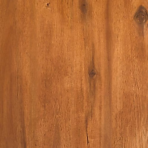 Walker Edison Outdoor Patio Wood Adirondack Foldable Chair All Weather Backyard Conversation Garden Poolside Balcony, Set of 1, Brown