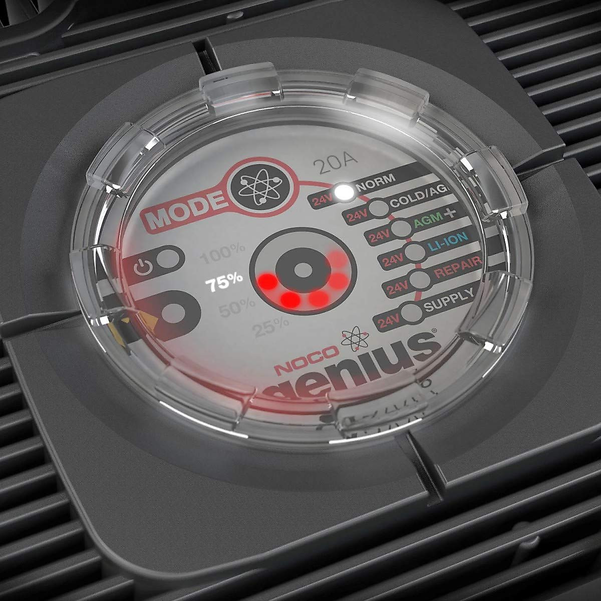 NOCO Genius GX4820 20A Smart Onboard Battery Charger, 48V Commercial Charger, Battery Maintainer and Desulfator for Golf Carts, Pallet Jacks, Floor Scrubbers, Scissor Lifts, and Industrial Equipment