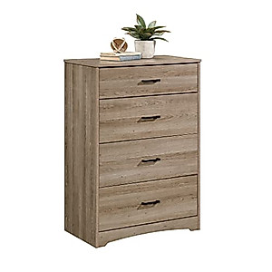 Sauder Beginnings 4-Drawer Chest, Summer Oak Finish