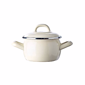 BK Carbon Steel Mini Dutch Oven, 2-Cup, Cream (CC003132-001)