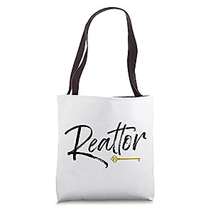 Cute Real Estate Agent Realtor Tote Bag