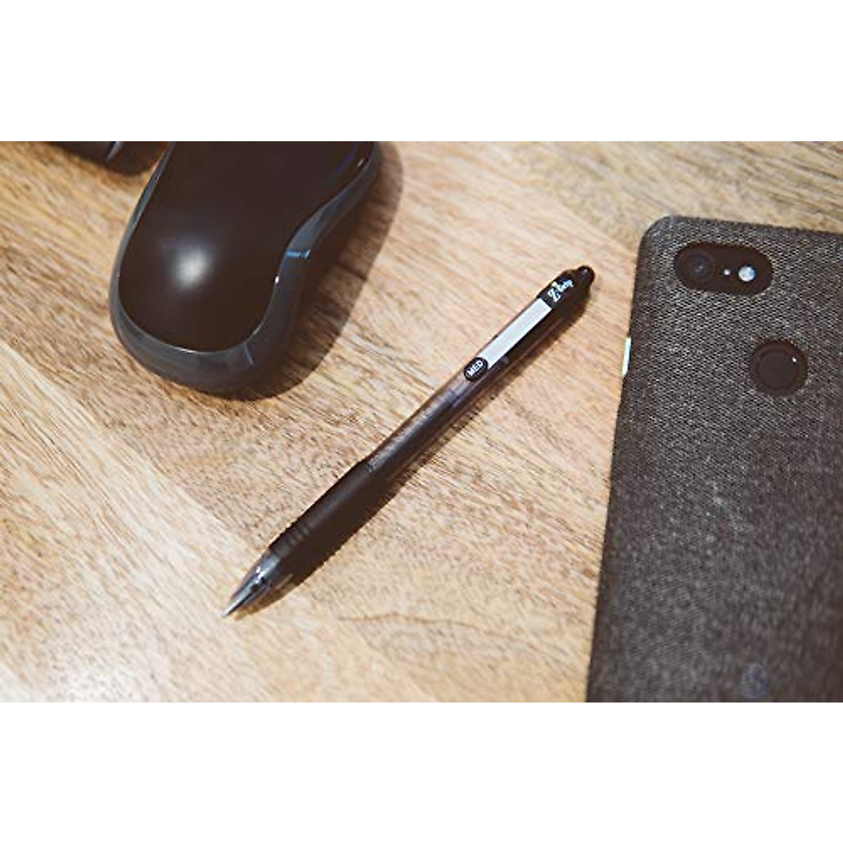 Zebra Pen Z-Grip Retractable Ballpoint Pen, Medium Point, 1.0mm, Assorted Business Colors - 24 Pieces (Packaging may vary)