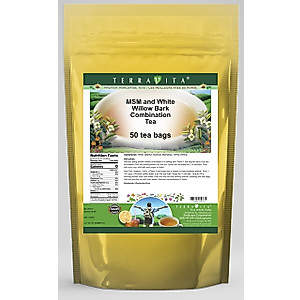 MSM and White Willow Bark Combination Tea (50 tea bags, ZIN: 512930)