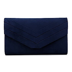 Togudot Clutch Purses for Women Wedding Purse Evening Bags Velvet Clutches Envelope Women's Bag