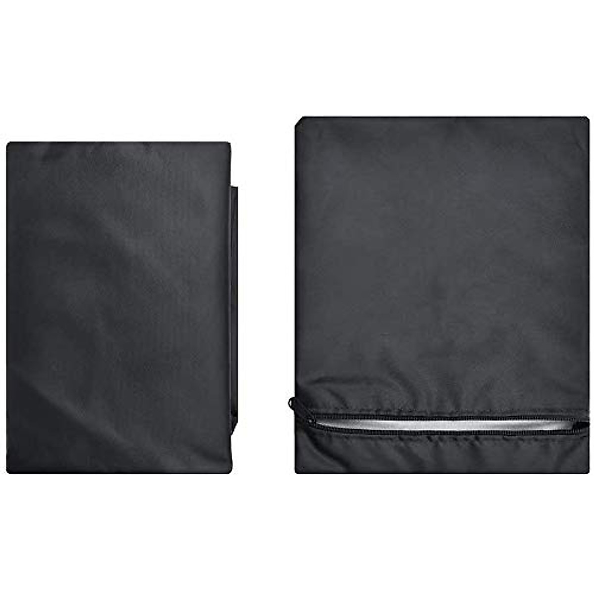 boyspringg Square Patio Heater Cover Stand up Outdoor Standing Glass Tube Heater Cover Pyramid Torch Heater Covers 420D Waterproof Polyester 220 x 60 x 53 cm Sun UV Protector Durable Black