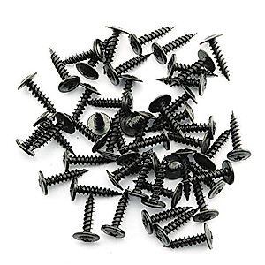Pro Bamboo Kitchen 50pcs Phillips Truss Head Self Tapping Screws with Washers #8x3/4"