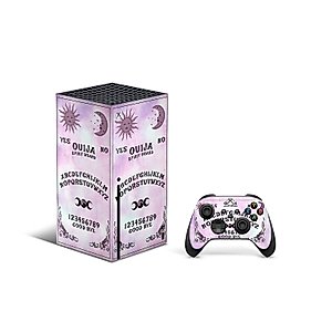 ZOOMHITSKINS Compatible with X1 Series X, 3M Technology Clairvoyant Chalk Pink Oujia, Durable, Bubble-Free, Made in The USA