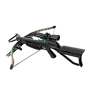 CenterPoint Tyro 4X Recurve Crossbow Package With 4x32mm Scope, Camo