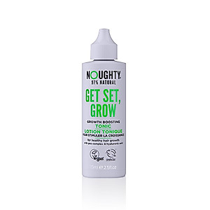 Noughty 97% Natural Get Set Grow Tonic, Leave in Treatment for Thicker and Fuller Looking Hair, 97% Natural, with Pea Complex and Hyaluronic Acid 75ml