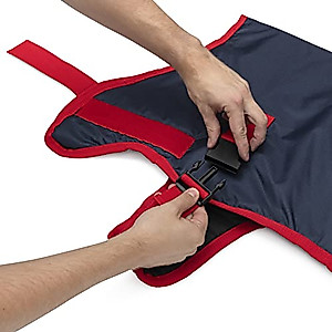 Pajaso Design - Calf Blanket Winter Warmer Jacket for Livestock, Cattle, Goat, Sheep, Lamb - Large Water Resistant Protector Coat, with Heavy Cold Weather polyfleece Insulation