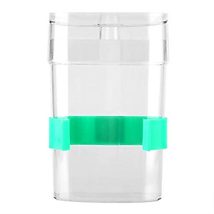 Sheens Automatic Bird Water Feeder Drinker Parrot Water Container Food Dispenser Birdcage Supplies for Budgie Cockatiel Conure Lovebirds Finch