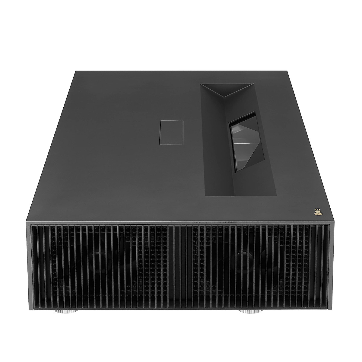 LG HU915QB Ultra Short Throw 4K UHD (3840 x 2160) 3Ch Laser Smart Homer Theater CineBeam Projector with Up to 3000 ANSI Lumens, DCI-P3 100%, and webOS 6.0 Video, Netflix and Apple TV+ (Renewed)