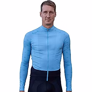 Poc Essential Road Long-Sleeve Jersey - Men's Poc O Light Basalt Blue, S