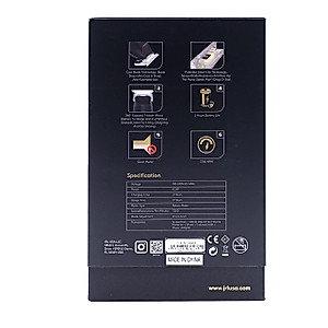 Amazon Series JRL FreshFade 2020T Trimmer - Professional Hair Trimmer w/Cool Blade Technology for Men's Grooming - Rechargeable Trimmer w/Stainless Steel Blades and Corrosion Proof (Silver)