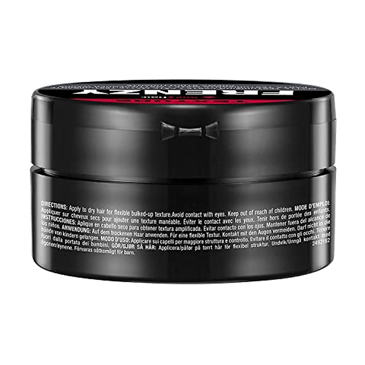 SexyHair Style Frenzy Matte Texturizing Paste, 2.5 Oz | Fullness, Texture and Definition | Helps Create Bulk | Semi-Matte