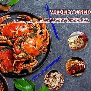 Mabor 6PCS Crab Legs Crackers,Lobster Crab Sheller Crackers Picks Tools for Eating Seafood Easy Opener Shellfish Picks Knife