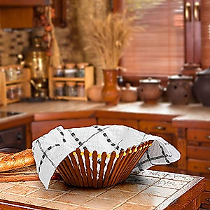 Utopia Towels Bundle of 18 Kitchen and Premium Hand Towels – Pack of 12 Dish Towels, 15”x25” (Grey & White) – 600 GSM Extra Large Grey Hand Towels, 16”x28” – Ring Spun Cotton & Super Soft