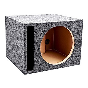 Q Power HD112 Single 12" Vented Heavy Duty Subwoofer Enclosure