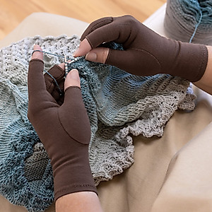 Dritz Crafters Comfort Glove, 1 Pair, Size Large