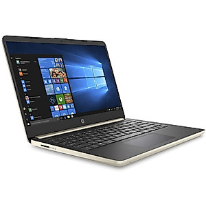 2020 HP 14" HD (1366 x 768) Thin and Light Laptop PC, Intel Celeron N4020 Dual-Core Processor, 4GB DDR4 RAM, 64GB eMMC, HDMI, WiFi, Bluetooth, Webcam, Windows 10 S, 1 Year Microsoft 365, Pale Gold