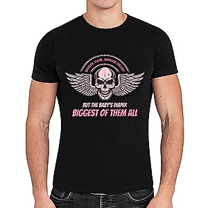 Gift For A Loving Mother On Special Occasions - Bigger Hair, Bigger Heart But The Baby's Diaper Of Them All Women Black Men Women Black T-shirt