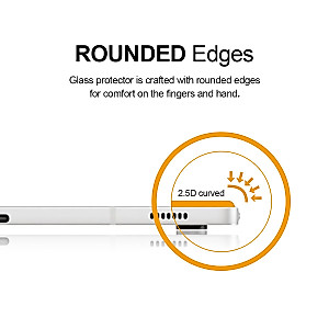 Supershieldz (2 Pack) Designed for Samsung Galaxy Tab S8 / Galaxy Tab S7 (11 inch) Screen Protector, (Tempered Glass) Anti Scratch, Bubble Free