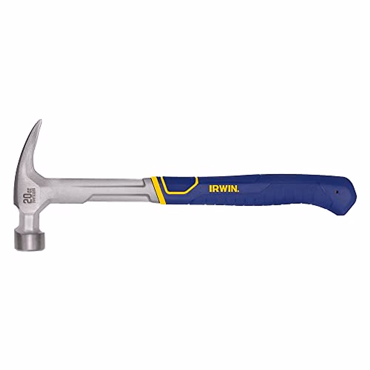 IRWIN Hammer, Rip Claw Hammer, Ergonomic Textured Grip, 20 OZ (IWHT51220)