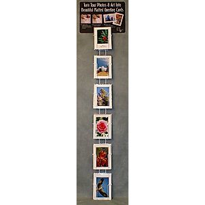 Photographer's Edge, Wall Rack, Vertical Pockets For 5" x 7" Cards