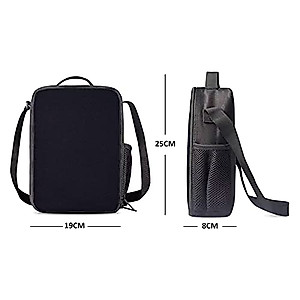 Epaihaiy Aztec Horse Middle School Backpack for Boys Girls 8-10 Kids Bookbags Junior Back to School Backpack with Lunch Box Pencil Case Set of 3 School Bags