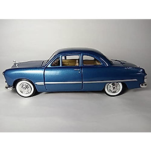 1949 Ford Coupe, Metallic Blue - Showcasts 73213 - 1/24 Scale Diecast Model Car, but NO Box