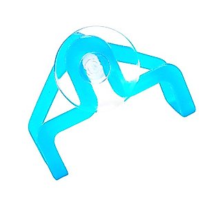 PULABO DurableSponge Holder, Kitchen Sink Caddy Suction Cup Holder for Sponges, Soap, Scrubbers, Cleaning Brush Blue