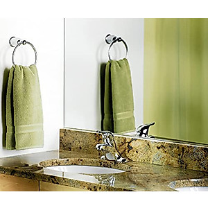 Moen Chateau Chrome One-Handle Low-Arc Centerset Bathroom Sink Faucet with Drain Assembly, L4621