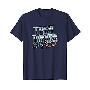 Trea Turner Philadelphia Baseball Heavy Metal MLBPA T-Shirt