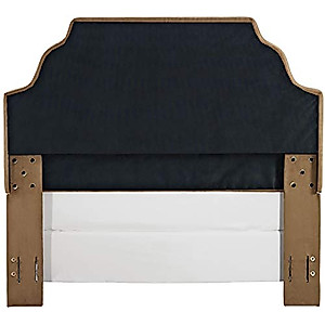 Crosley Furniture CF90009-501CM Loren Keystone Upholstered Headboard, Full/Queen, Camel Microfiber