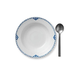 Royal Copenhagen 1104604 1104604 Princess Deep Plate, Pasta Plate, Soup Plate, 8.3 inches (21 cm) [Parallel Import]