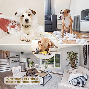 X-XDUN Dog Toy, Large Dog Squeaky Toys, Stuffed Animal Dog Plush Toy for Puppy, Small, Middle, Large Dogs，Puppy Chew Toys Small Dogs to Keep Them Busy