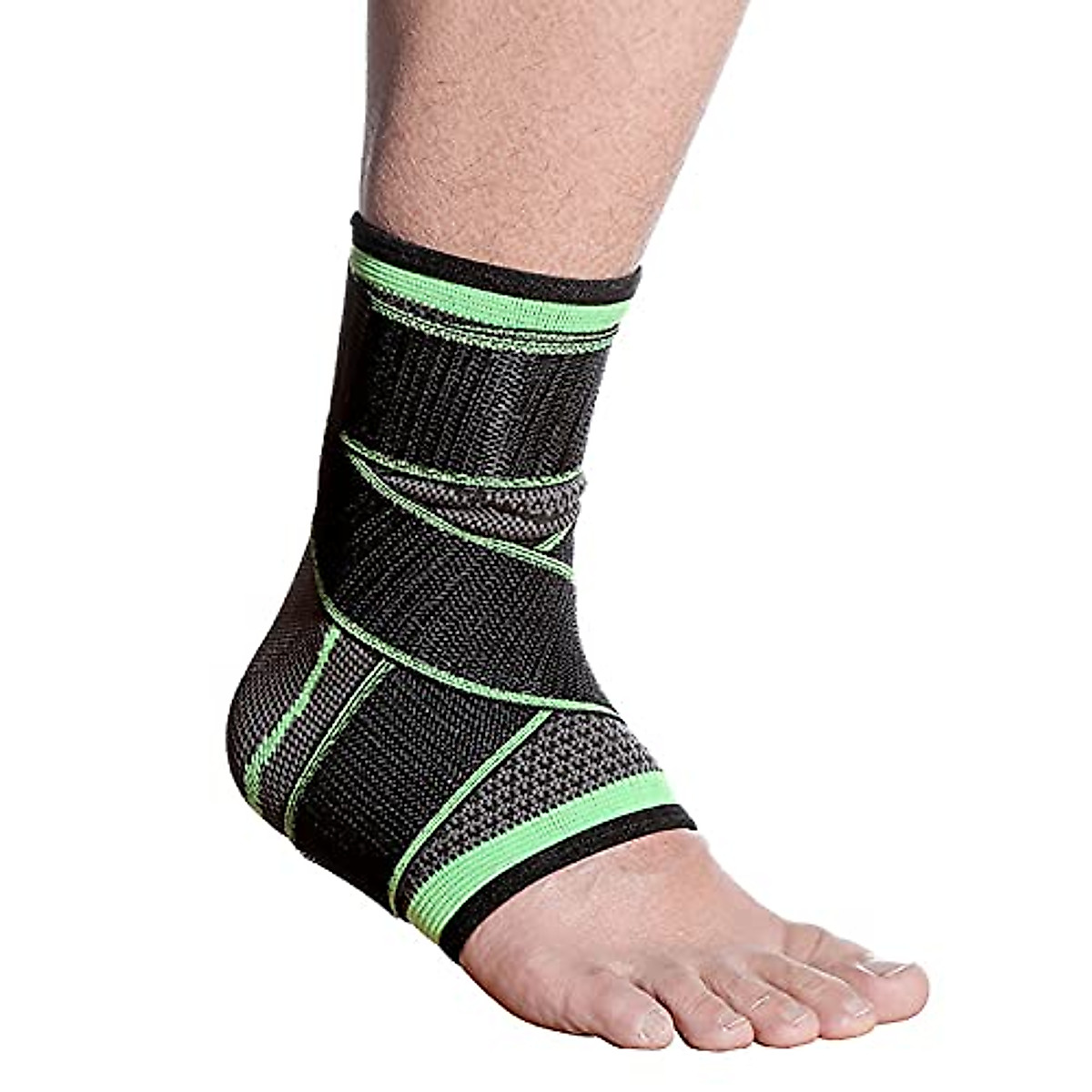 ALUCE Plantar Fasciitis Night Splint - Drop Foot Support Brace - Elastic Wrap for Plantar Fasciitis, Achilles Tendonitis Recovery, Sports Bandage Sock，Men, Women