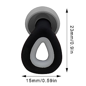 Ear Plugs for Sleeping, 1 Pair Ear Plugs for Sleeping Noise Cancelling Concert Ear Plugs Swimming Ear Plugs Silicone Ear Plugs for Swimming, Sleeping,Concert & 35dB Kids and Adults