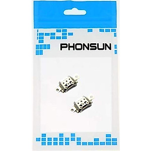 PHONSUN Replacement USB Charging Port Plug for 2019 Amazon Kindle Fire 7 (9th Generation) M8S26G (Pack of 2)