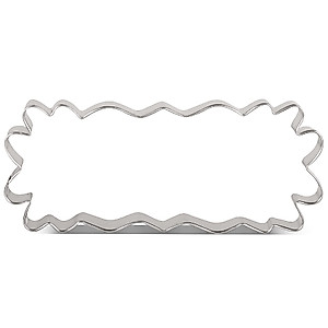 LILIAO Scalloped Edge Cookie Cutter, Biscuit Cutters, Stainless Steel (5.1 x 2 inches)