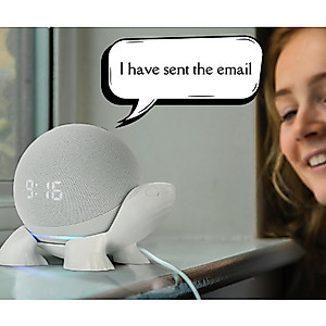 Turtle Echo Dot Holder Stand for Echo Dot 4th/5th Generation, Unique Alexa Holder, Turtle Alexa Stand Holder Mount, Accessories Speaker, dot Stand Holder for Alexa Echo dot, Amazon Echo dot Holder