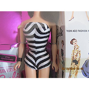 Barbie 35th Anniversary Doll (Brunette Hair) Reproduction 1959 Doll & Package Special Edition (1993)