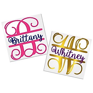 Personalized Decals for Tumblers, Your Choice of Color & Style | Decals by ADavis
