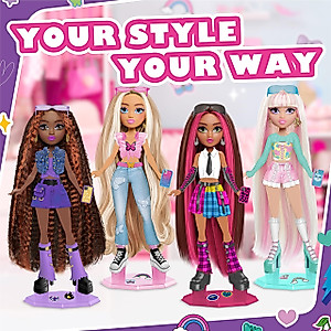Just Play Style Bae Kenzie 10-Inch Fashion Doll and Accessories, 28-Pieces, Kids Toys for Ages 4 Up
