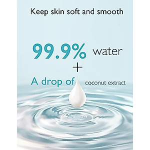 Baby Wipes, Momcozy Water Wipes-Extra Large Size Design, 99% Water Based Wipes & a Drop of Coconut Extract, Cleansing & Moisturizing Baby Wipes for Sensitive Skin, Unscented, 240 Count (4 packs)