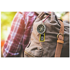 Graceful life keychains,Customize Keychain,Embroidery keyring for Motorcycle,Car, ATV (Arrow)