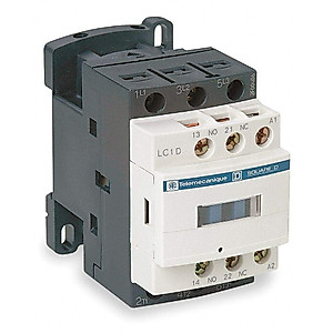 Schneider Electric LC1D12BD - G3479 IEC Magnetc Cntactr 24VDC 12A 1NC/1NO