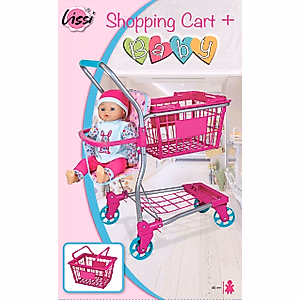 Lissi Shopping Cart with 16" Baby Doll
