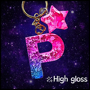 Bsrezn 500g UV Resin Hard, Crystal Clear UV Cure Epoxy Resin Kit Premixed Resina UV Transparent Solar Activated Glue for Jewelry Making Fast Curing High Gloss